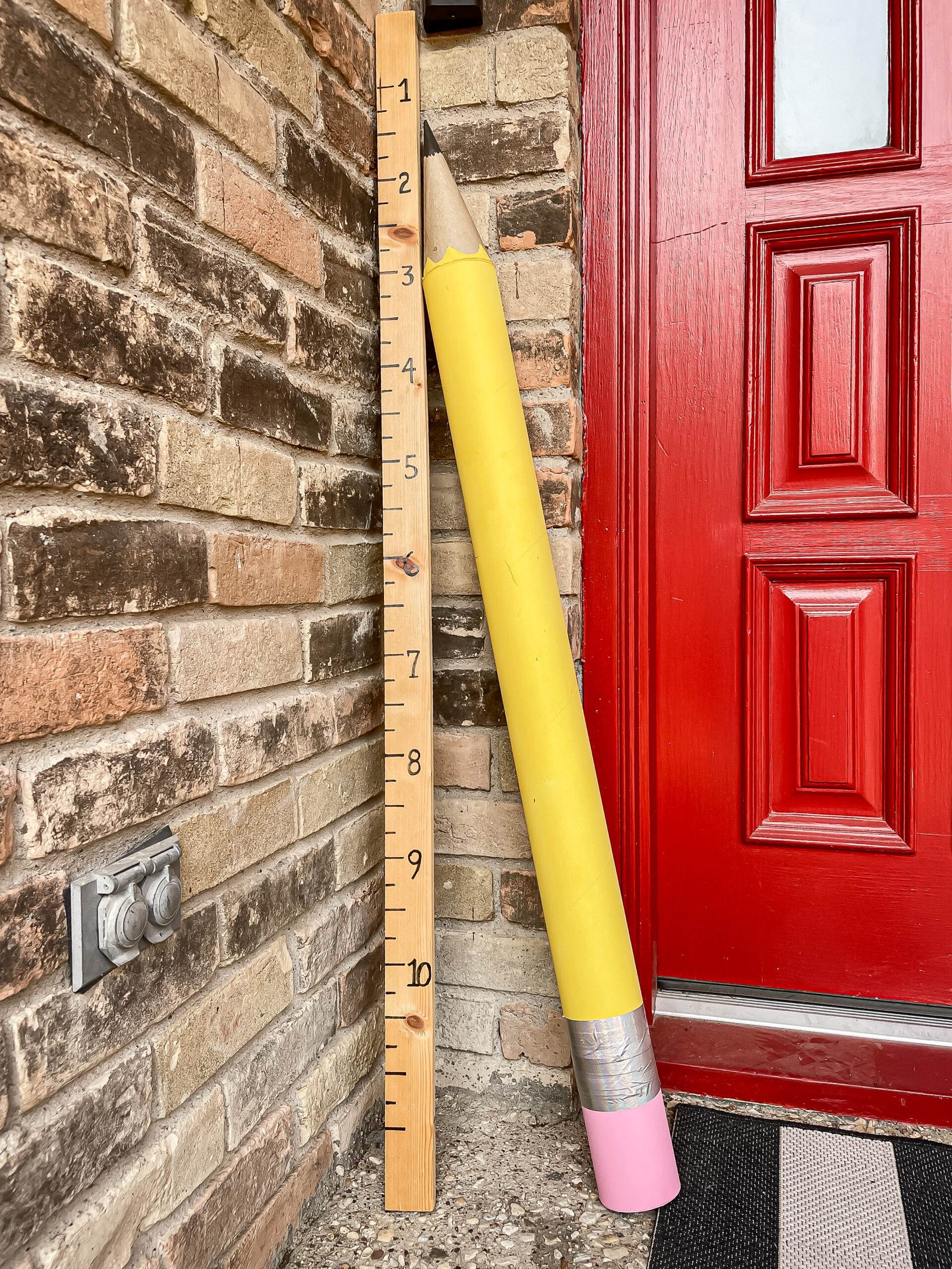 DIY Back to School Front Porch Decor Your Kids Will Love - www ...